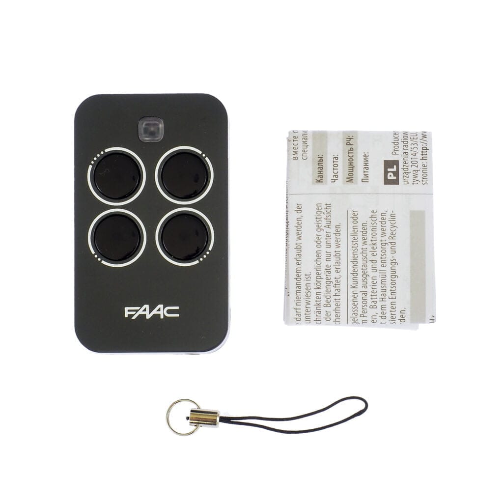 FAAC XT4 Remote Control SLH LR Transmitter | Suits XT2, XT4, SLH