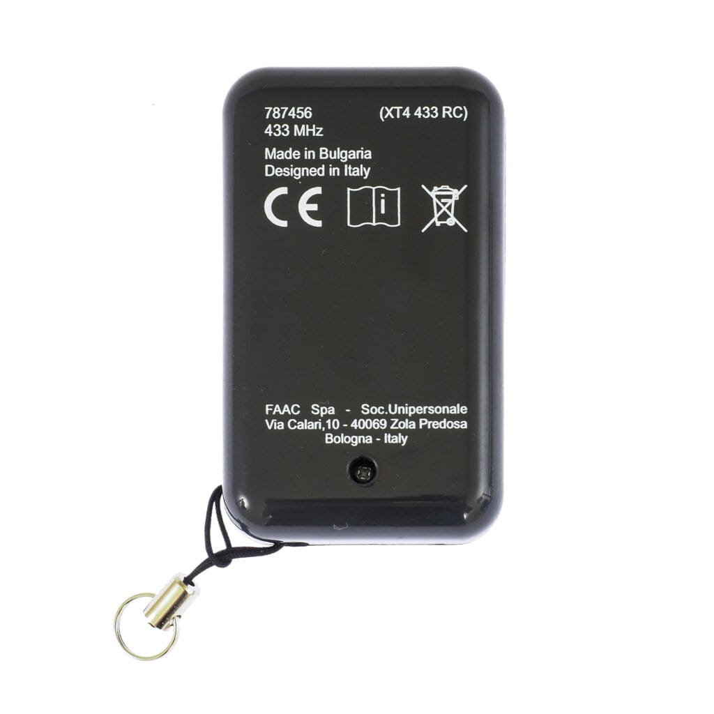 FAAC XT4 Remote Control SLH LR Transmitter | Suits XT2, XT4, SLH