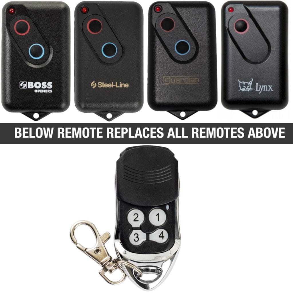 Boss Garage Door Remotes | BHT4, BHT3 | National Garage