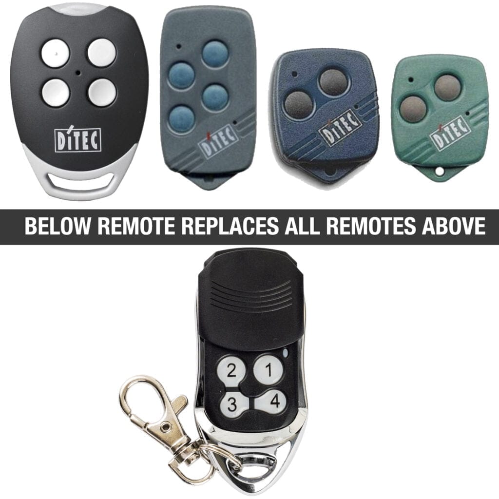 Ditec Gate Remotes For Sale Australia | National Garage Remotes