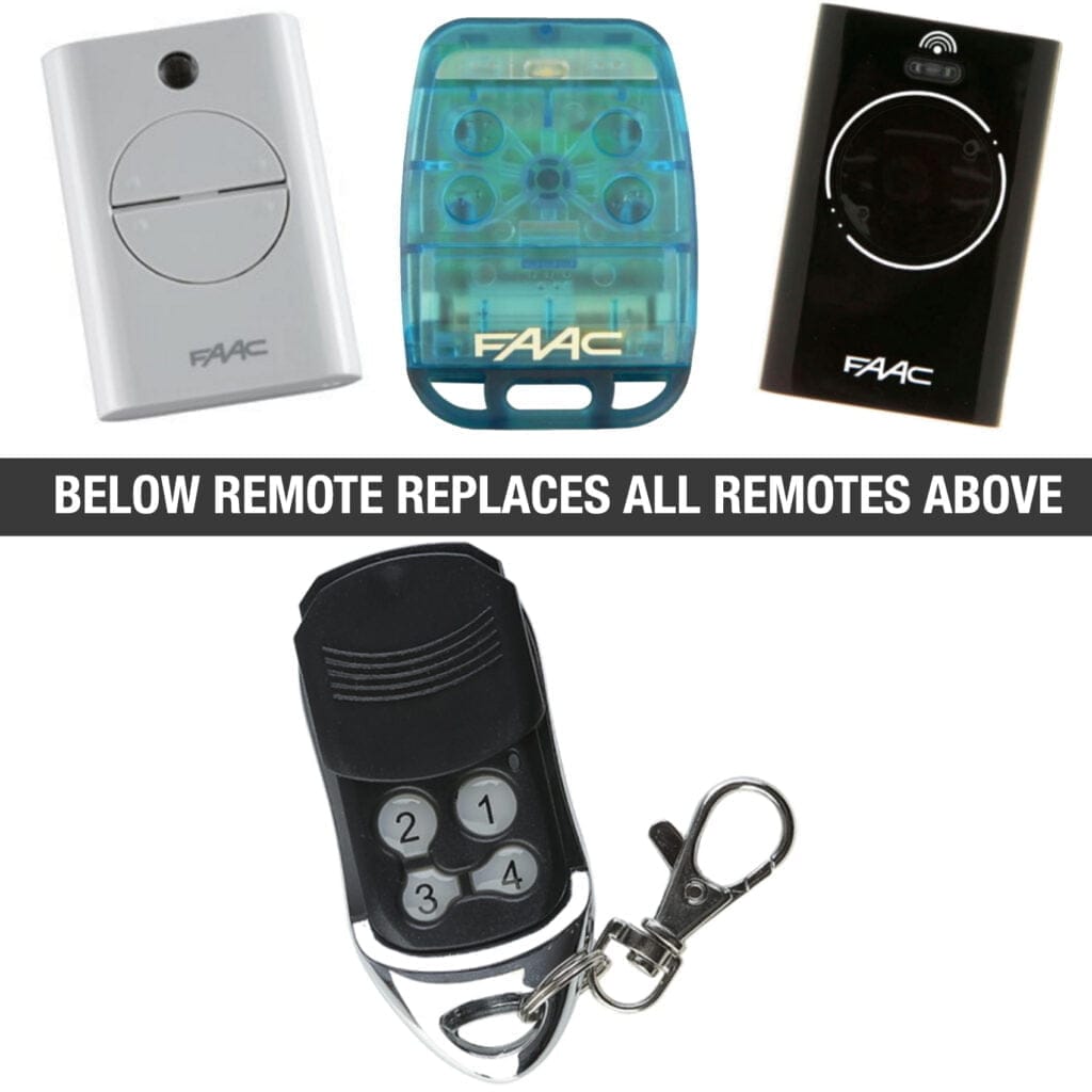 FAAC Garage Door Remotes For Sale Australia | National Garage