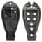 Jeep 3 Button Replacement Car Key FOB | National Garage