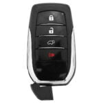 Toyota Landcruiser, Hilux 4 Button Replacement Smart Car Key